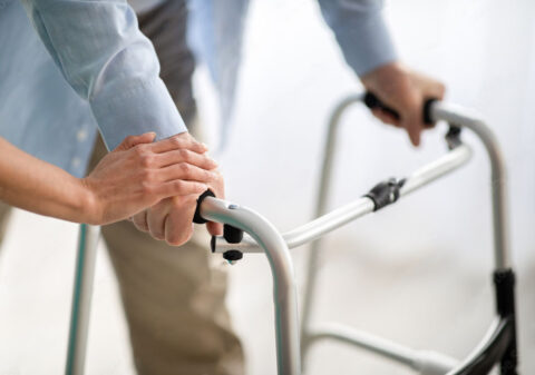 What can be done to increase the stability of a rollator or a walker ...